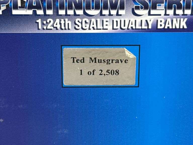 Ted Musgrave The Family Channel Ford Dually Truck Bank, 1/24, 1 Of 2508 ...