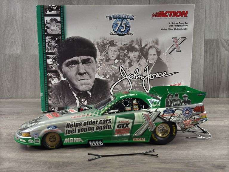 John Force Castrol GTX High Mileage/3 Stooges 75th Anniversary 2003 ...
