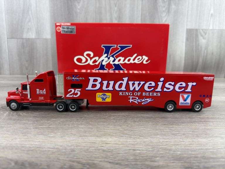 Ken Schrader #25 Budweiser Racing Team Transporter, 1/64, #153/2508 ...