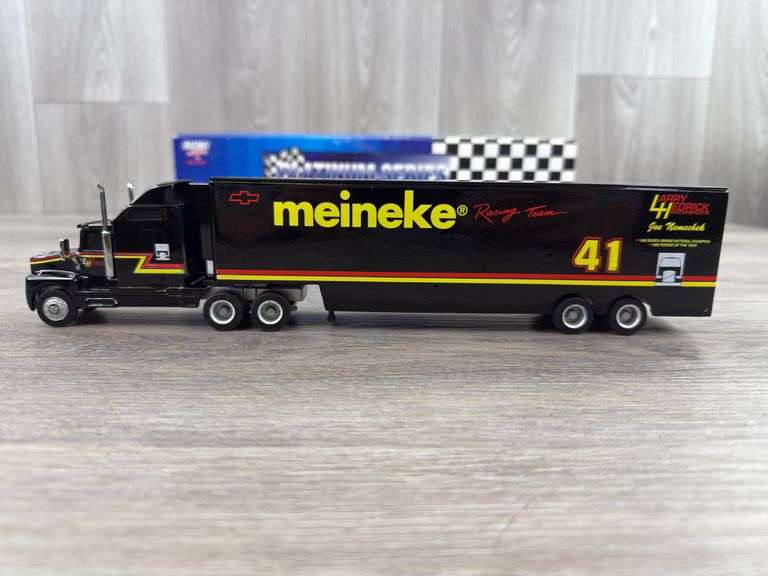 Joe Nemechek #41 Meineke Racing Team Transporter, 1/64, 1 Of 2508 ...