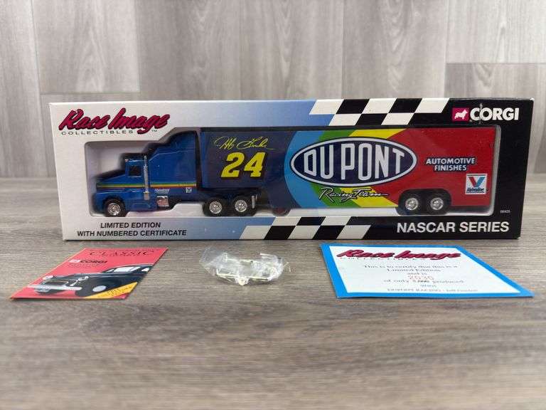 Jeff Gordon #24 DuPont Kenworth Racing Team Transporter, 1/64, Limited ...