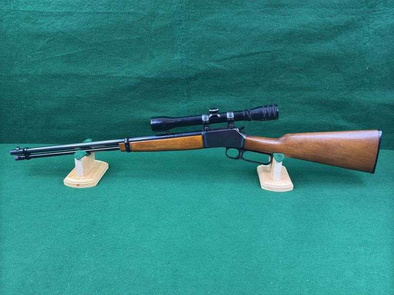 Browning BL-22 .22 Cal. Lever Action Rifle, 20” Barrel, Japan Scope ...