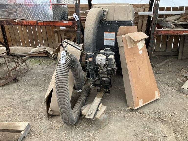 Leaf Vac with Engine - United Edge Real Estate & Auction