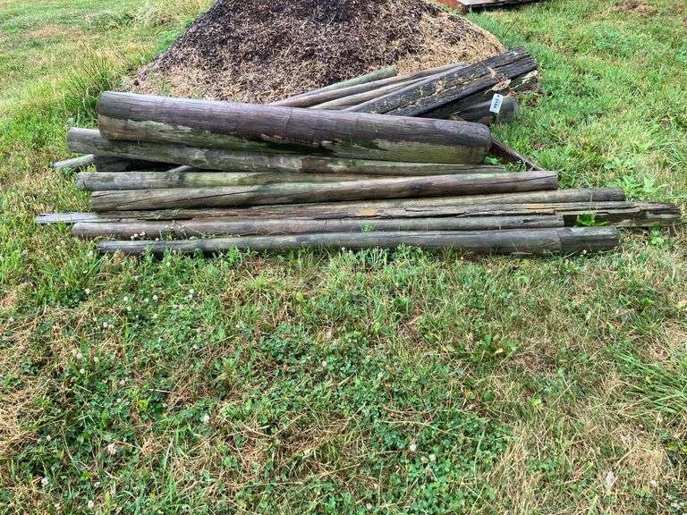 Assortment of Wood Posts - United Edge Real Estate & Auction