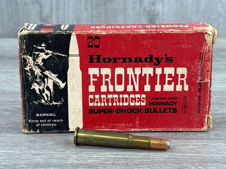 Hornady 30-30 Frontier Cartridges, 170 Grain, Super-Shock Flat Point ...