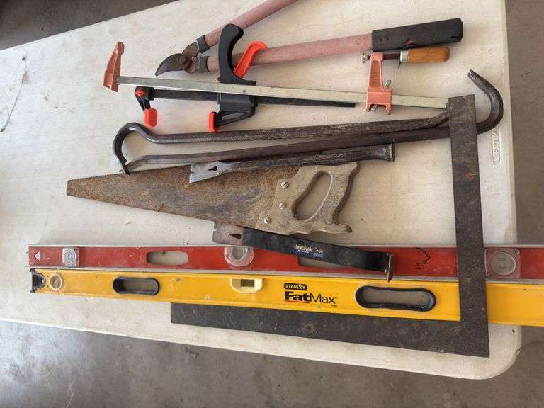 Levels, Hand Saws, Crow Bar, Clamps, Square, Clippers - United Edge ...