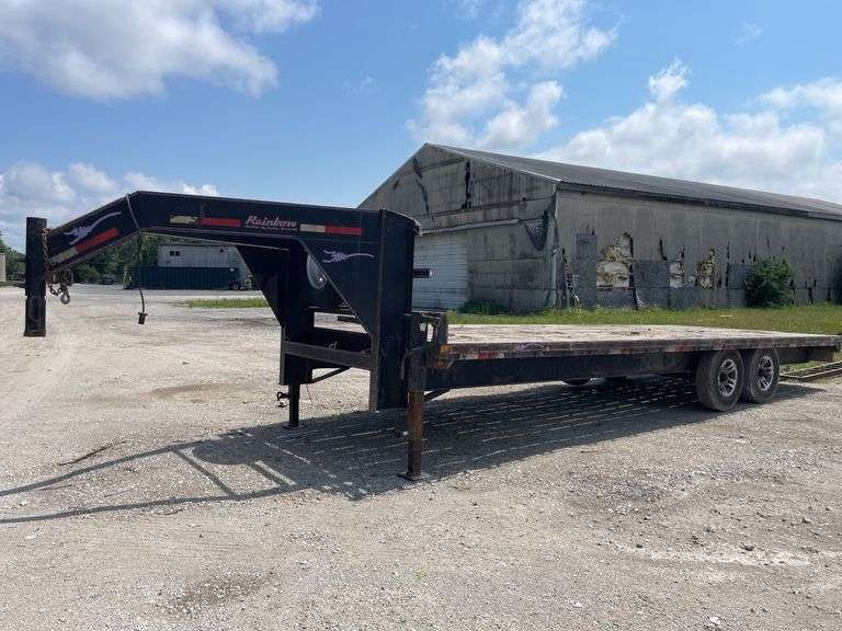 Rainbow 24-ft Gooseneck Trailer w/ Ramps - United Edge Real Estate ...