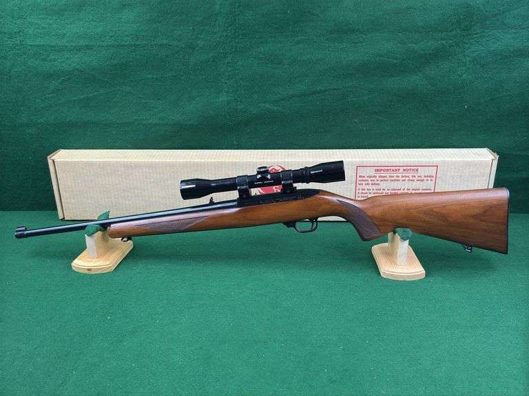 Ruger Model 10/22 .22 Cal. Carbine, 18” Barrel, 10 Shot Clip, Bushnell ...