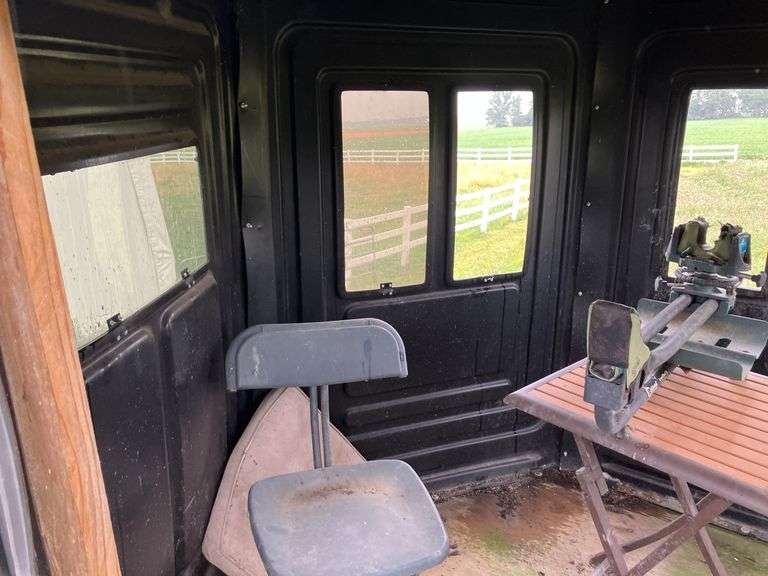 Wagon and Hunting Blind - United Edge Real Estate & Auction