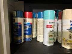 Assortment of Spray Paint - United Edge Real Estate & Auction