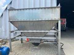 Stainless Steel Fertilizer Dual Bin Blend Hopper - United Edge Real ...