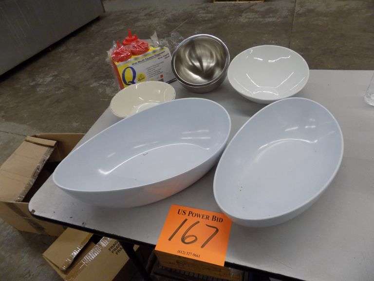 Assorted Bowls - US Power Bid