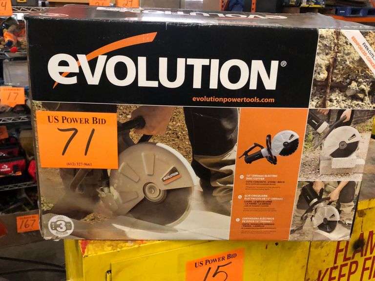 Evolution 12" Cutting Tool - US Power Bid