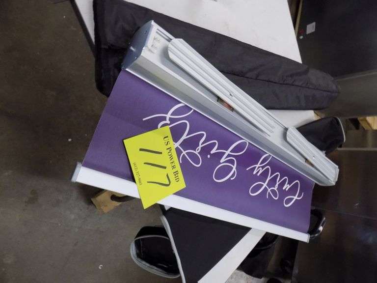 Trade Show Fold Up Sign - US Power Bid