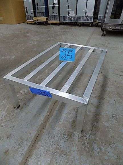 Welded Aluminum Dunnage Rack - US Power Bid