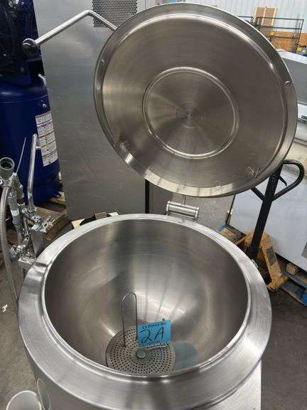 Market Forge 30 GL Stationary Steam Kettle - US Power Bid