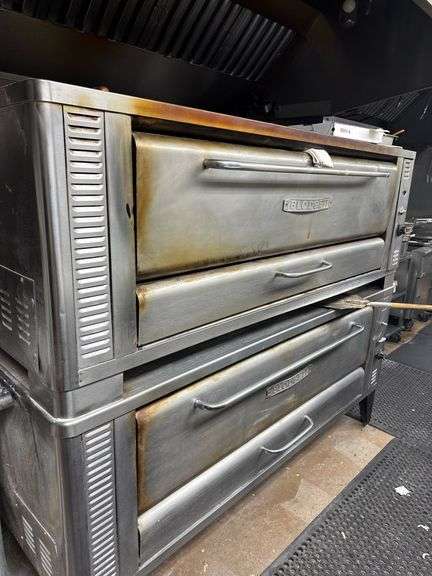 Blodgett Double Stack Stone Deck Oven - US Power Bid