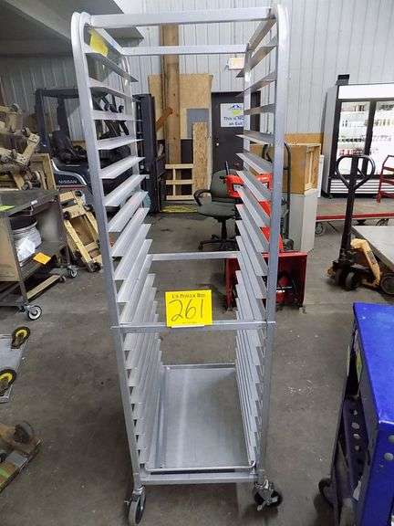 Aluminum Sheet Pan Cart - US Power Bid