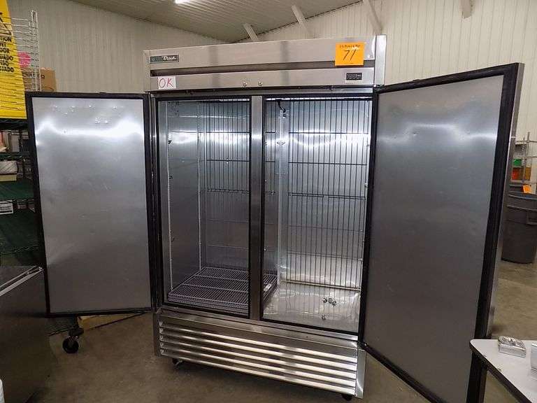 True Two Door Commercial Freezer - US Power Bid