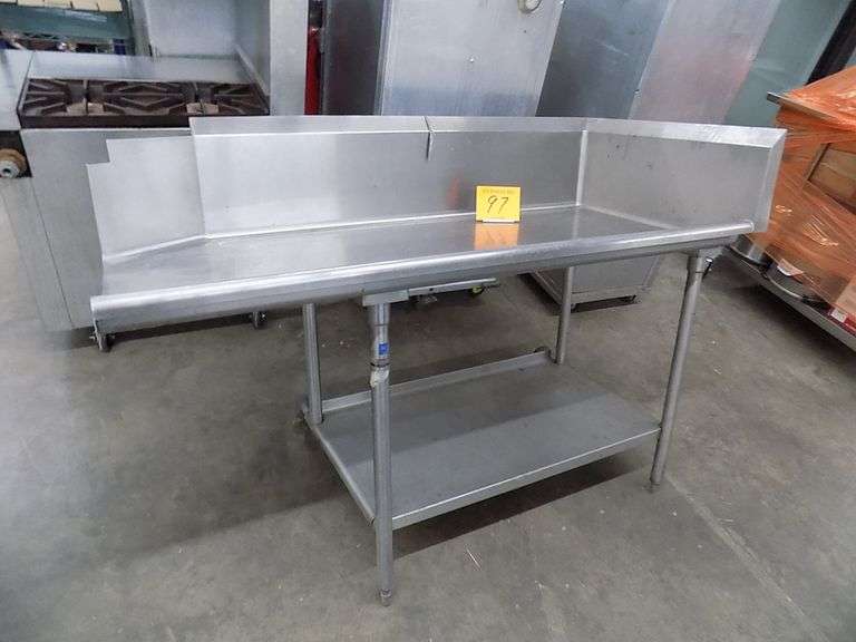 SS Right Side Clean Dish Table - US Power Bid