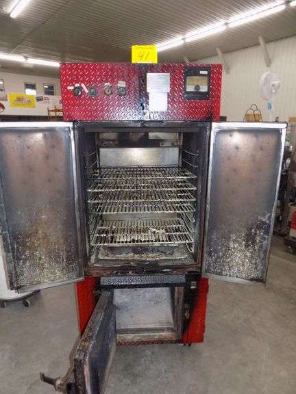 Little Red Smokehouse Commercial Smoker J&R Manufacturing - US Power Bid