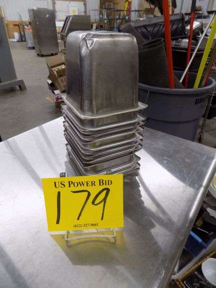 SS 6th Size Pans - US Power Bid