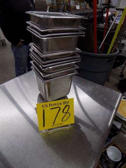 SS 6th Size Pans - US Power Bid