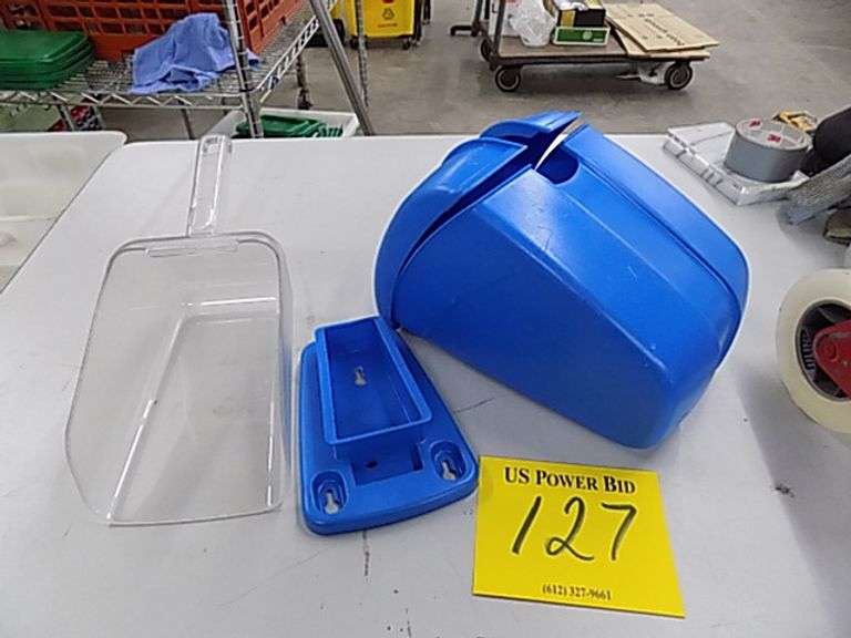 Ice Scoop W/Scoop Container & Bracket - US Power Bid