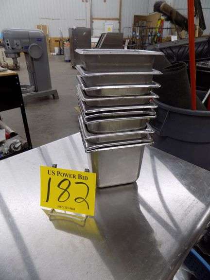 SS 6th Size Pans - US Power Bid