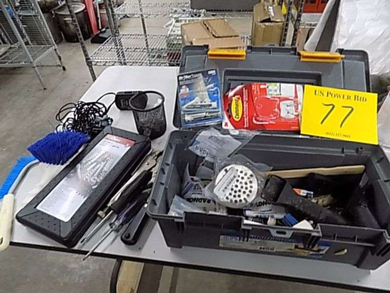 Assorted Tools & Hardware - US Power Bid
