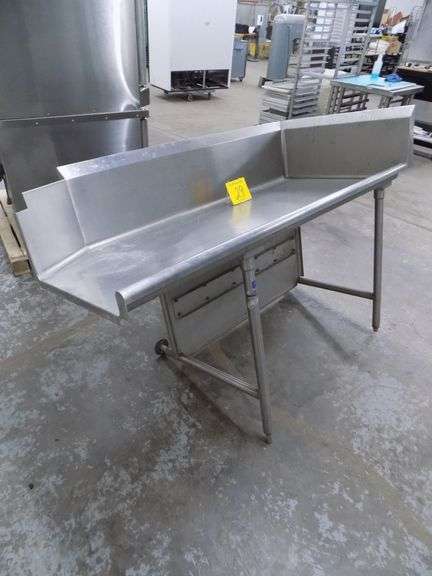 SS Right Side Clean Dish Table - US Power Bid