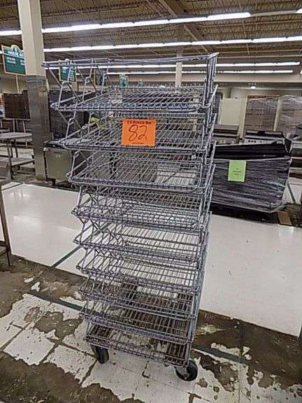 SS Merchandising Cart/ Rack - US Power Bid