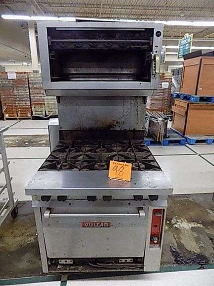 Vulcan 6 Burner Range - US Power Bid