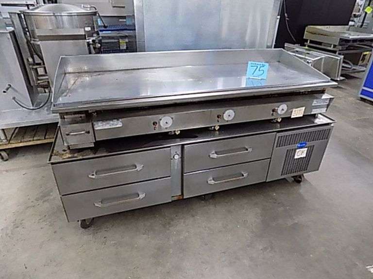 Keating "Miraclean" Griddle-NEEDS ELECTRICAL REPAIR, With Randell Four ...