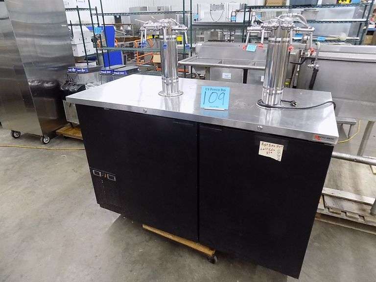 Micro Matic MDD58W Dual Zone Wine Dispenser W/Two Sets (4) Taps - US ...