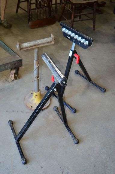 (3) Roller Stands - Shackelton Auctions Inc.