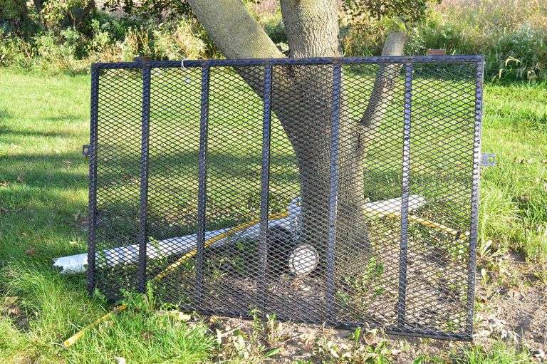 Expanded Metal Trailer Ramp 50"x77" - Shackelton Auctions Inc.