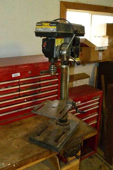 Trademaster 12" Bench Top Drill Press - Shackelton Auctions Inc.