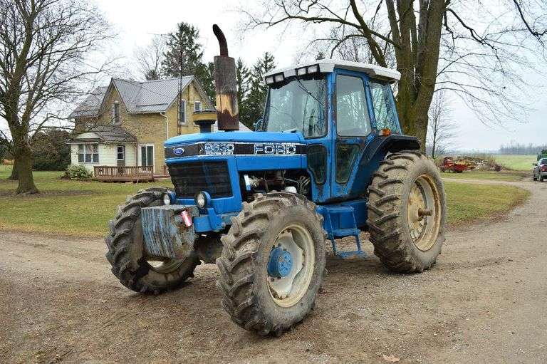 Ford 8630 Powershift Diesel Tractor - Shackelton Auctions Inc.
