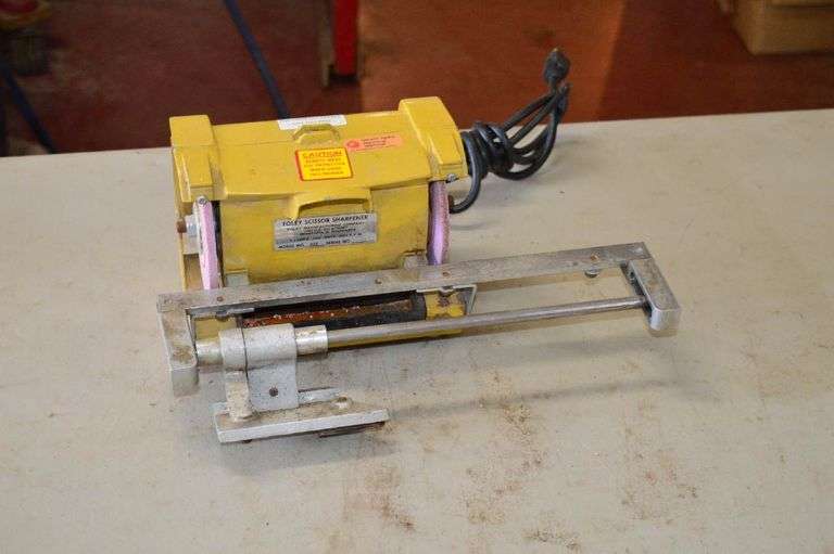 Foley Scissor Sharpener - Shackelton Auctions Inc.