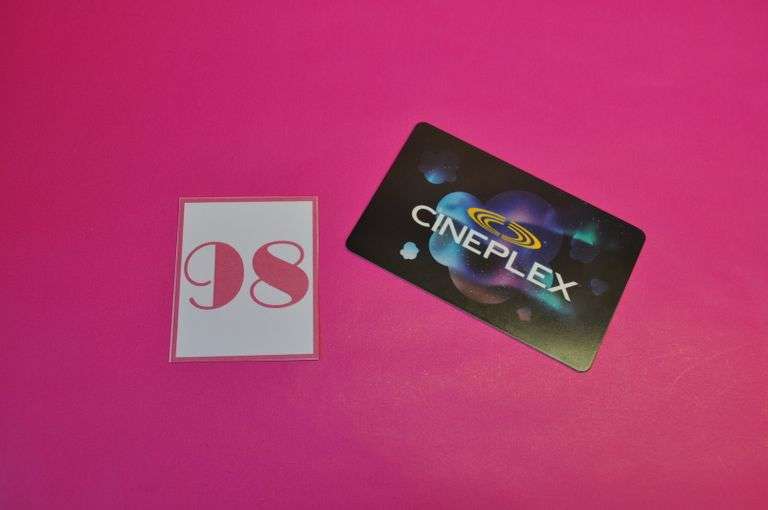 $25.00 Gift Card For Cineplex - Shackelton Auctions Inc.