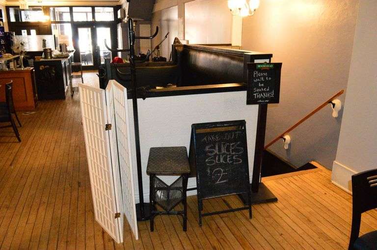 Grp, of Sign Boards, Coat Rack, Divider - Shackelton Auctions Inc.