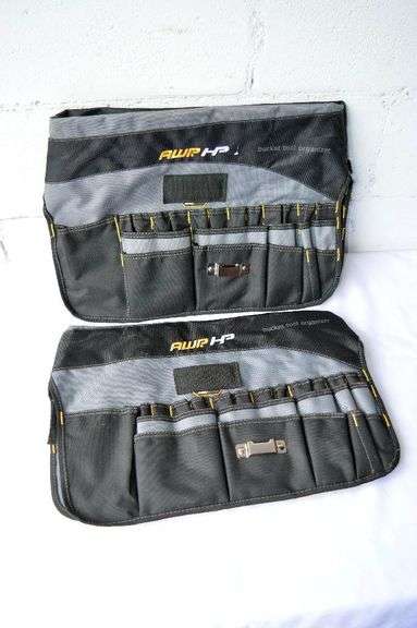 (2) AWP Bucket tool Organizers - Shackelton Auctions Inc.