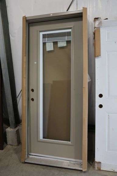 ENTRY DOOR WITH FRAME - Shackelton Auctions Inc.