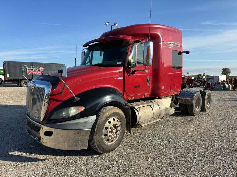2011 INTERNATIONAL PRO STAR SLEEPER TRANSPORT TRUCK - Shackelton ...