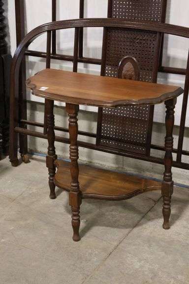 HALF MOON TABLE - Shackelton Auctions Inc.