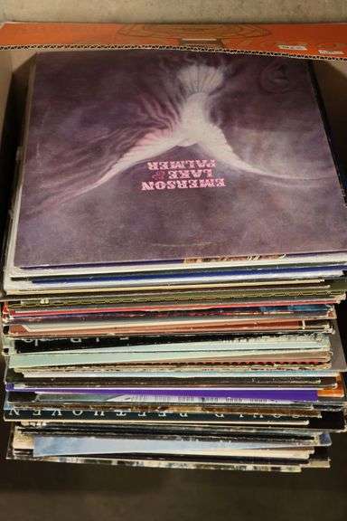 BOX OF 33 RPM RECORDS - Shackelton Auctions Inc.