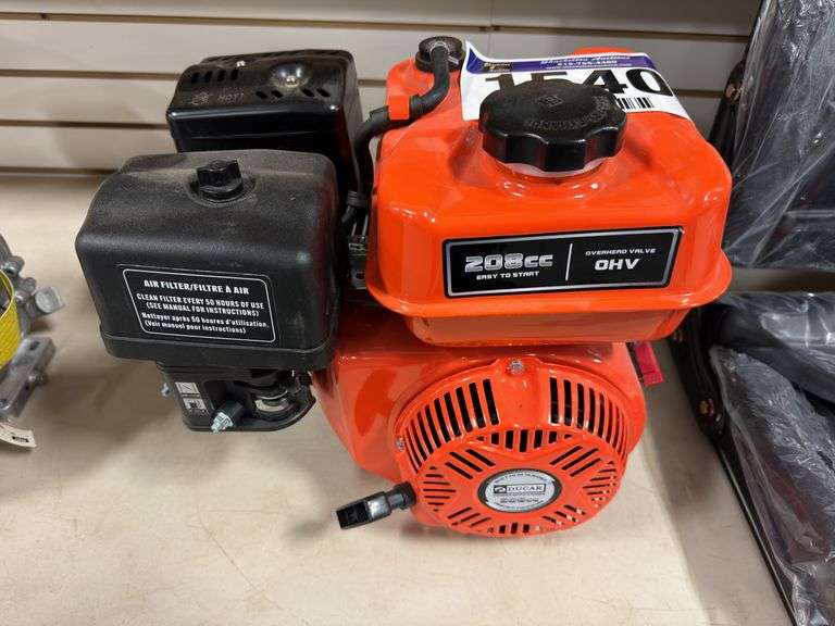 NEW DUCAR 208CC ENGINE - Shackelton Auctions Inc.