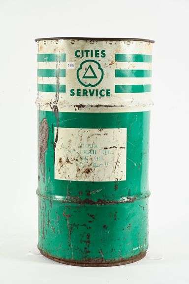 CITIES SERVICE 120 POUND BARREL - Shackelton Auctions Inc.