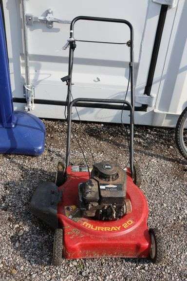 MURRAY 20 GAS PUSH LAWN MOWER - Shackelton Auctions Inc.